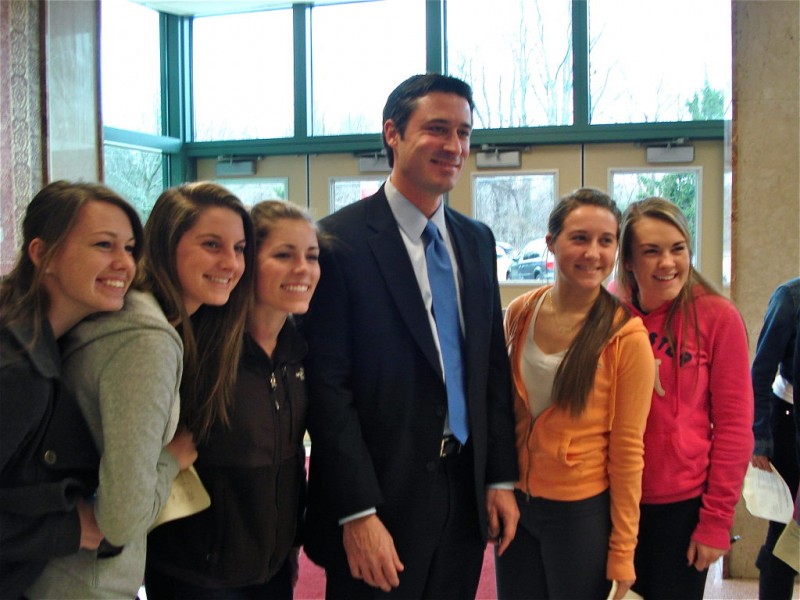 6abc Anchor Matt O'Donnell Visits O'Hara Career Day | Springfield, PA Patch