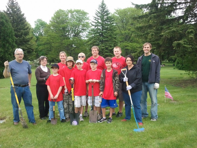 Boy Scouts Clean Up Elm Lawn, Honor Veterans | Elmhurst, IL Patch