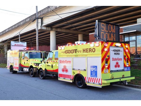 GDOT Unveils New HERO Trucks - Buckhead, GA Patch