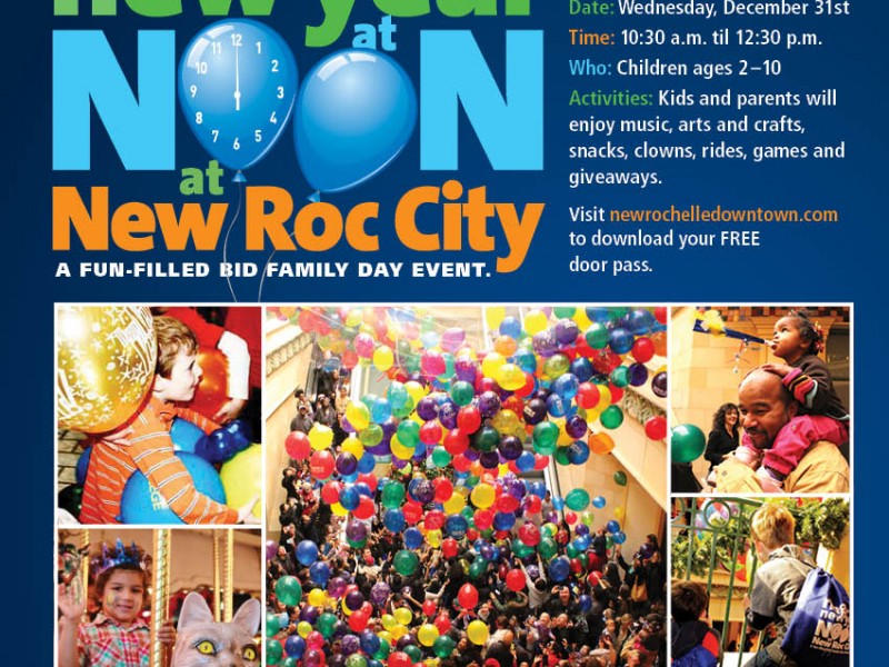 Ring in the New Year at Noon at New Roc City | Ossining, NY Patch