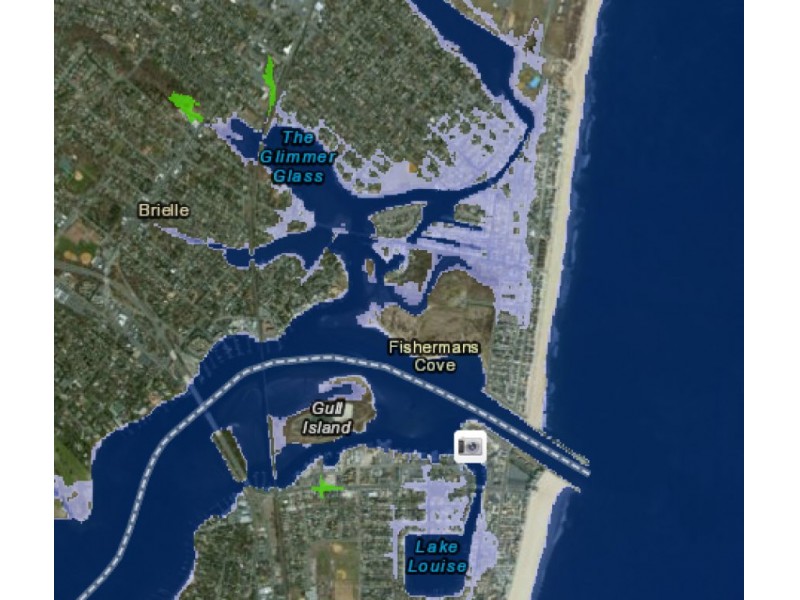 Manasquan River Map In Nj