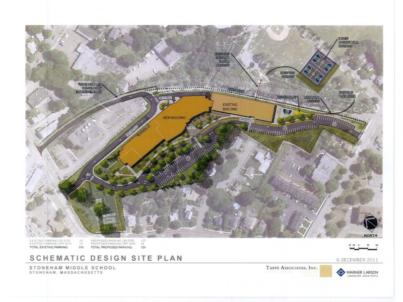 PHOTOS: A Look at the Stoneham Middle School Site Plan | Stoneham, MA Patch