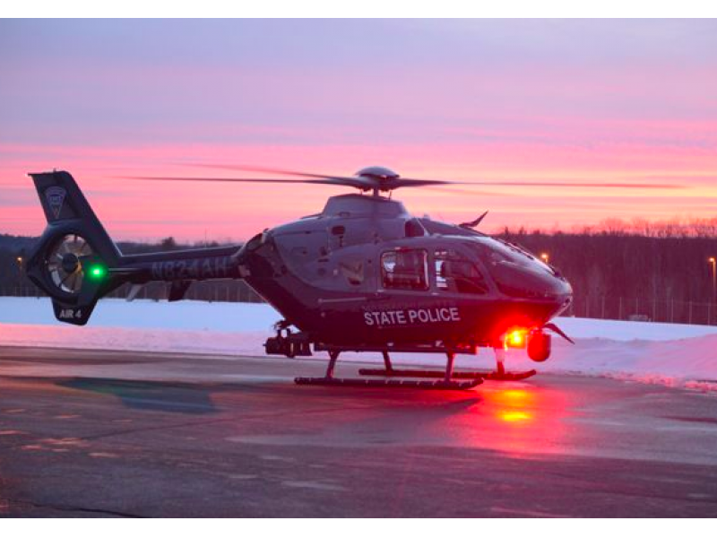 State Police Helicopter Searching for Subject Last Seen in Crosby's ...