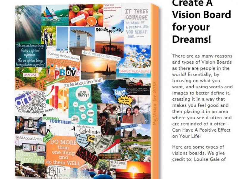 Vision Board Event | East Lake, FL Patch