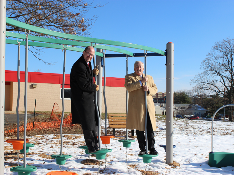 Faust Unveils New Playground | Bensalem, PA Patch