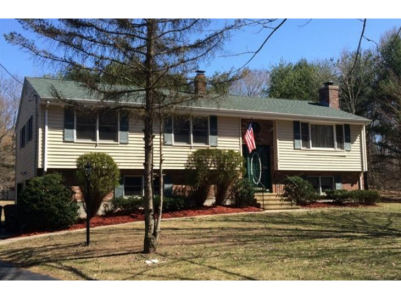 On the North Branford Market: An Oversized Raised Ranch on County Road ...