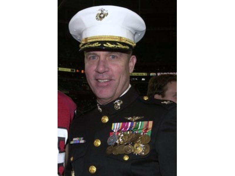Colonel Greg Raths USMC awarded the Defense Superior Service Medal for ...