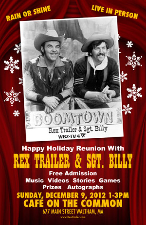 Rex Trailer and Sgt. Billy Reunite For The Holidays! | Waltham, MA Patch