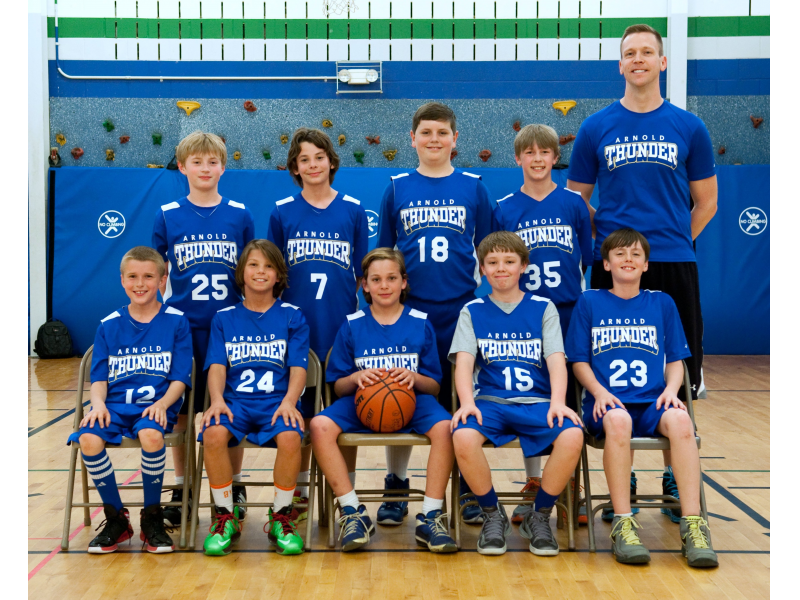 Arnold Thunder AAU Boys Basketball Team Competes in Elite Summer League ...