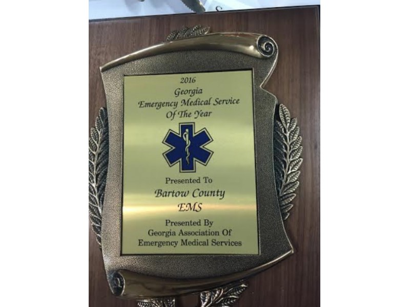 Bartow County Wins Georgia EMS Service of the Year Award | Cartersville ...