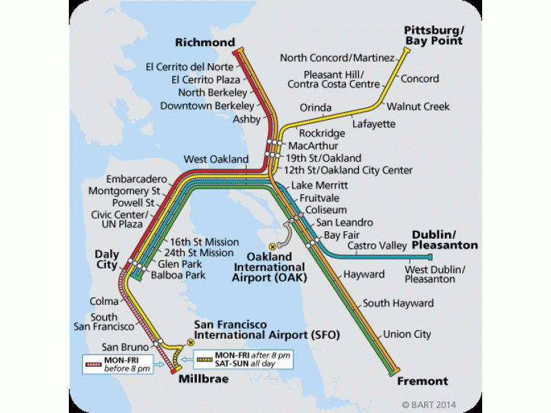 Fire On BART Train: Blue, Green, Orange Lines Delayed, Some Stations ...