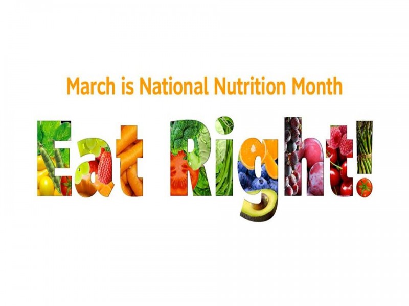 March is "National Nutrition Month" | Manalapan, NJ Patch