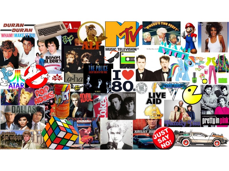 Go Back to the 80s Thursday 4/7 for The 1980s: a Pop Culture Mix-Tape ...
