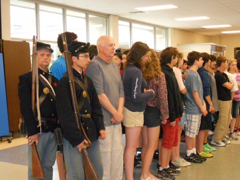 Civil War Comes To East Ridge Middle School Ridgefield CT Patch