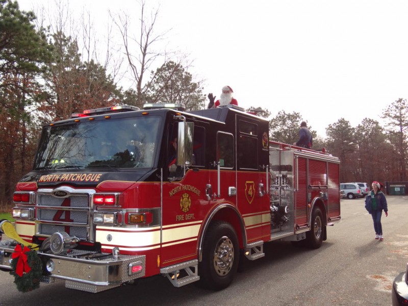 North 'Pole' FD Takes Charitable Ride Through Community | Patchogue, NY ...