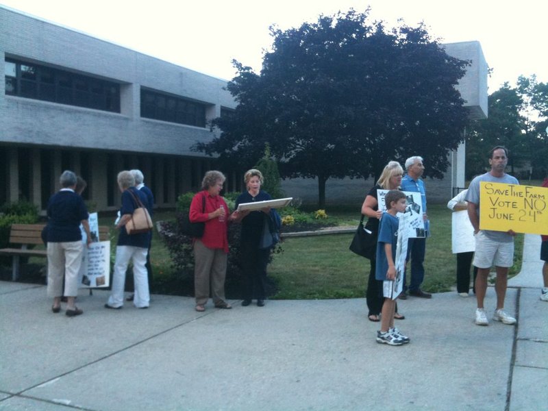 Residents Protest Sale of Marion Carll Farm | Commack, NY Patch