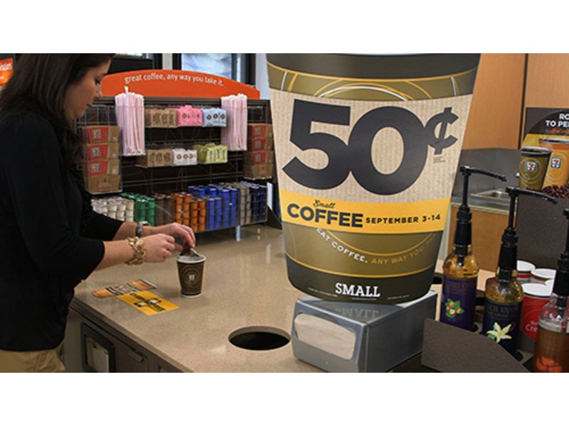 7-Eleven Celebrates 50 Years of Coffee On the Go with 50-cent Coffee ...