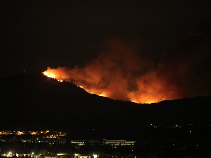 Update: Mount Diablo Fire 90 Percent Contained | Concord, CA Patch