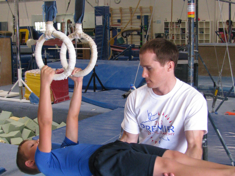 Olympic Champion Paul Hamm Teaches Gymnastics in Downers Grove ...
