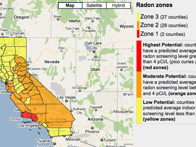 State Report Shows Unsafe Radon Levels in Encino | Encino, CA Patch