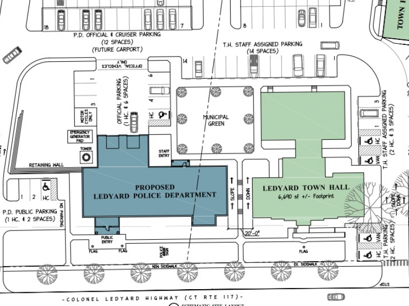Plans for New Police Station Coming Right Up | Ledyard, CT Patch