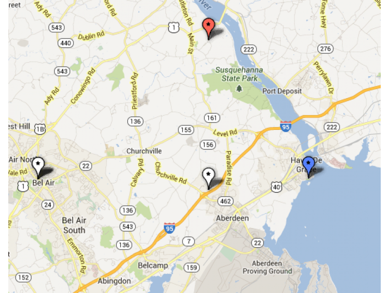 MAP: Fourth of July Fireworks Around Maryland | Aberdeen, MD Patch