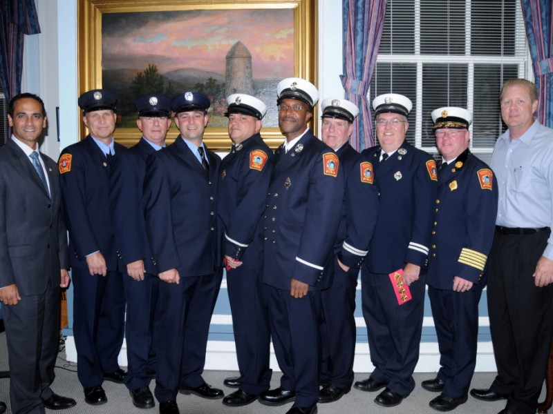 PHOTO: Somerville Fire Department Promotes Seven | Somerville, MA Patch