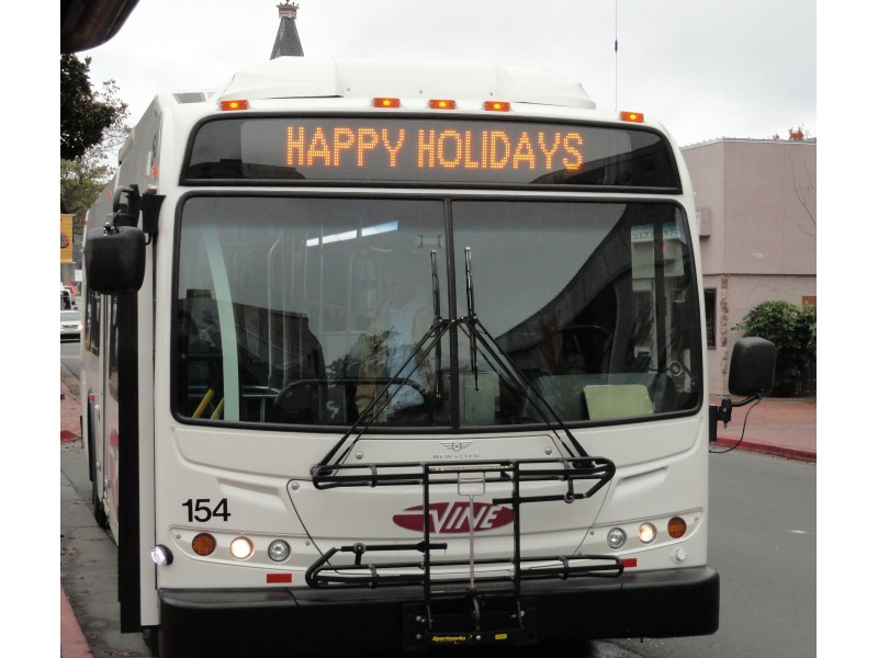 New Napa Valley Bus Schedules, Routes, Fares Begin | Napa Valley, CA Patch