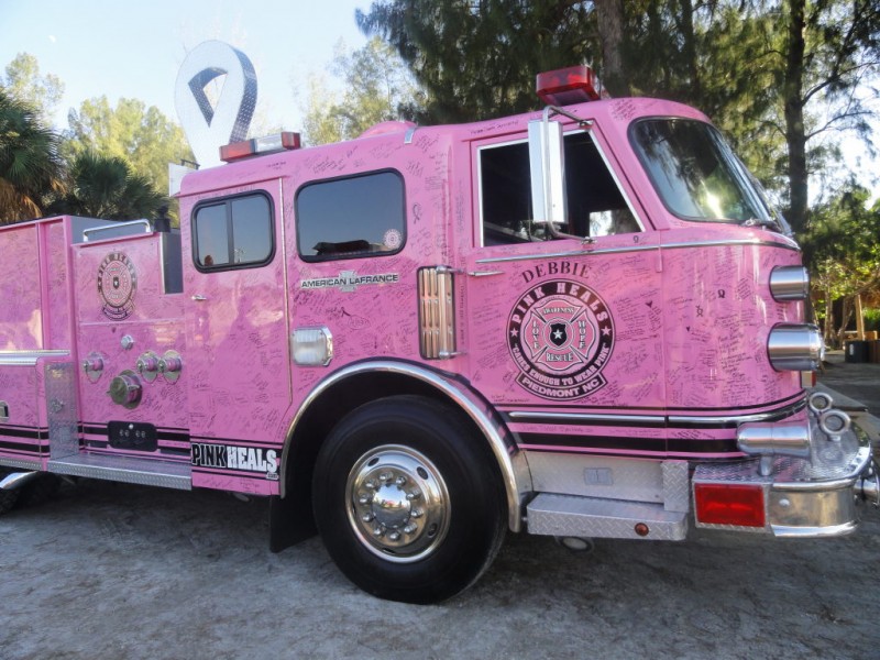 Pink Fire Trucks to the Rescue | Sarasota, FL Patch