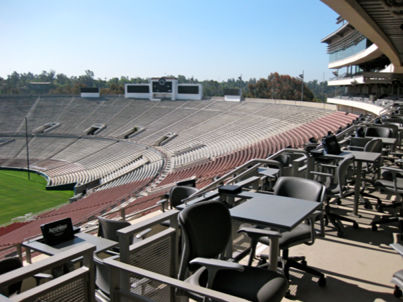 Peek Inside Rose Bowl's New Pavilion, Behind-the-Scenes Tour (Photos ...