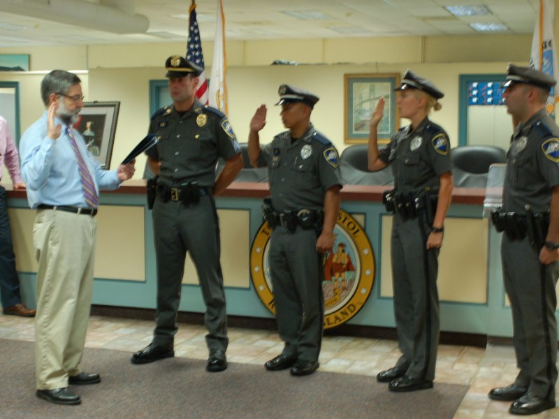 Bristol Police Department Promotes Four | Bristol, RI Patch
