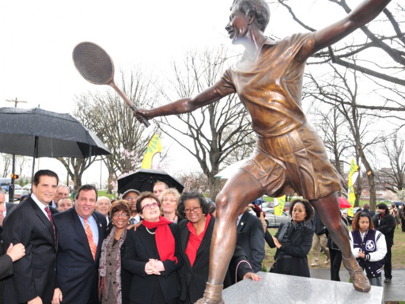Althea Gibson Statue Unveiled | Maplewood, NJ Patch