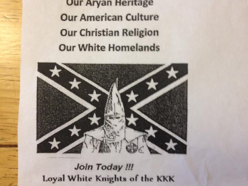 Ku Klux Klan Recruiting in Oak Forest? | Oak Forest, IL Patch