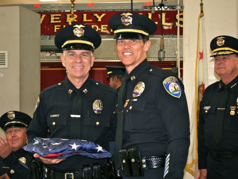 Officers Bid the BHPD Farewell | Beverly Hills, CA Patch