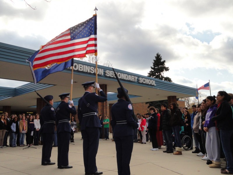Gallery: Robinson Secondary School Commemorates Veterans Day | Fairfax ...