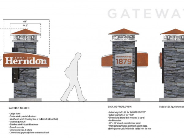 Council to Vote On Proposed Town Gateway Signs Tuesday - Herndon, VA Patch