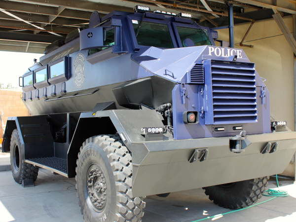 Murrieta Police Acquire New Armored SWAT Truck - Murrieta, CA Patch