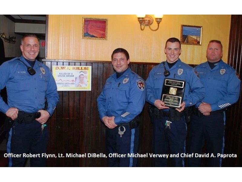 Lacey Police Officer Honored For His Efforts In DWI Enforcement | Lacey ...