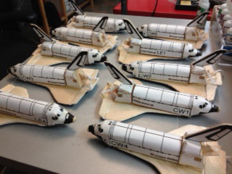 Civil Air Patrol performs Model Rocketry - Space Shuttle Salute ...