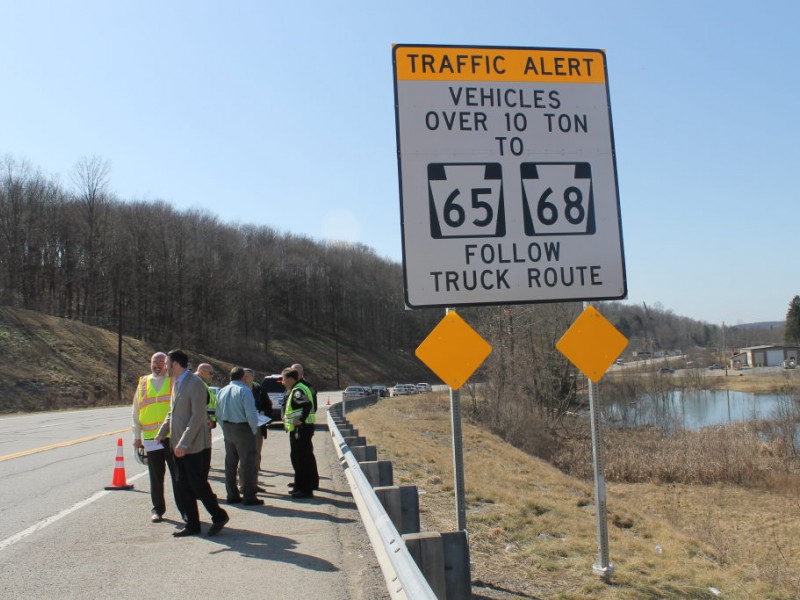 PennDOT Hopes Oversize Signs Will Steer Trucks from Freedom Crider Road ...